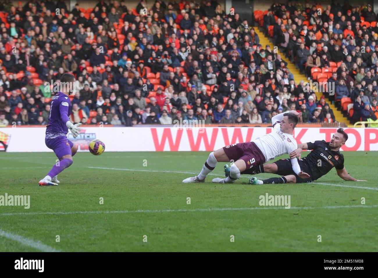 Dundee, Großbritannien. 24. Dezember 2022. 24. Dezember 2022; Tannadice ...