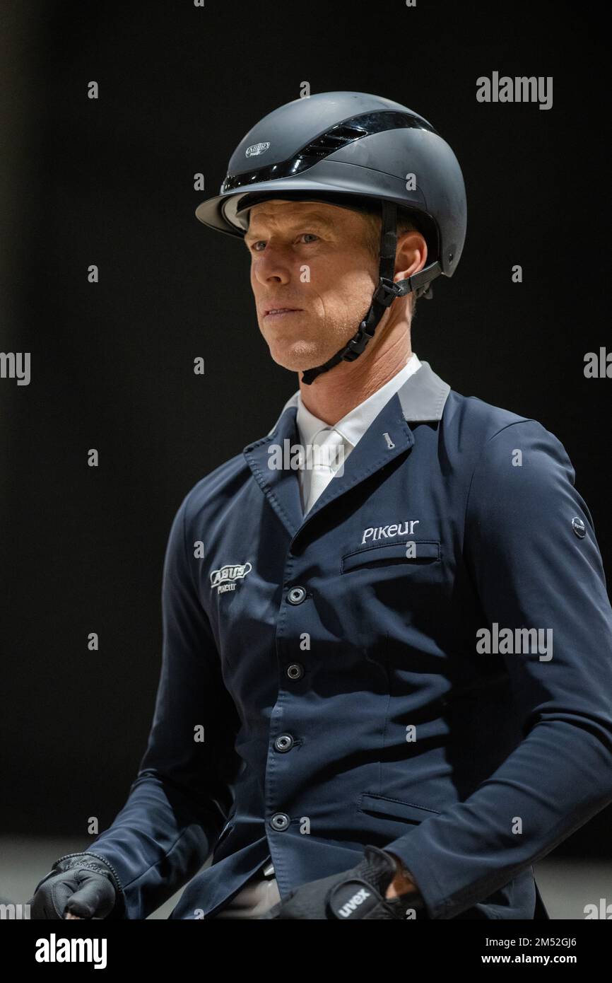 GENF, SCHWEIZ - DEZEMBER 8 2022 : Max KÜHNER von Österreich auf EIC ...