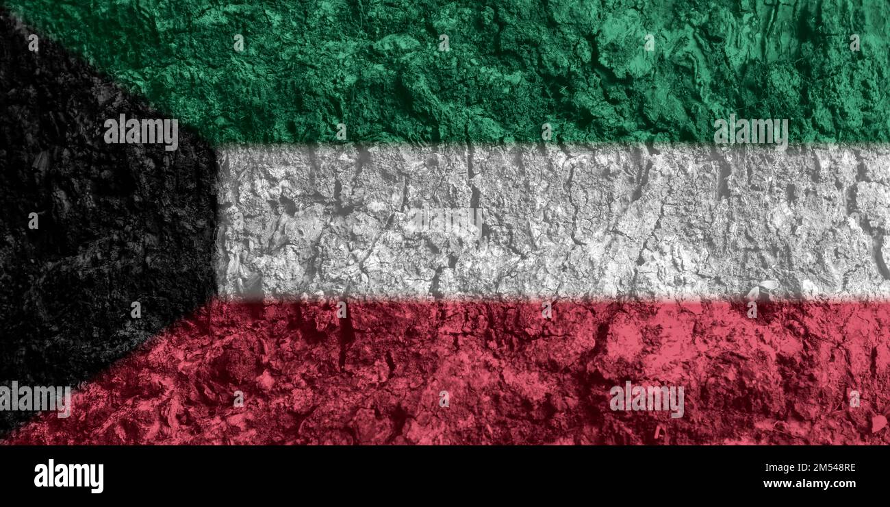 Mapa de la bandera de kuwait -Fotos und -Bildmaterial in hoher ...