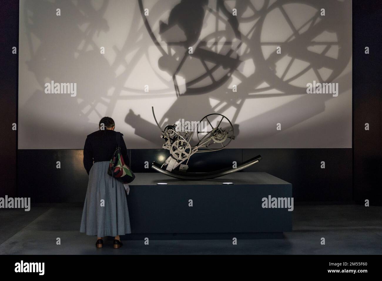 Jean Tinguely Bascule Nr. 1 : Sisyphus (Seesaw), Light & Darkness, Late ...