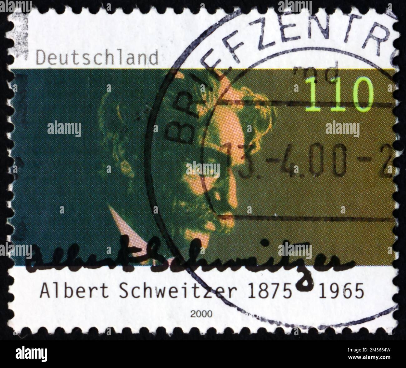DEUTSCHLAND - CIRCA 2000: Ein in Deutschland gedruckter Stempel zeigt ...
