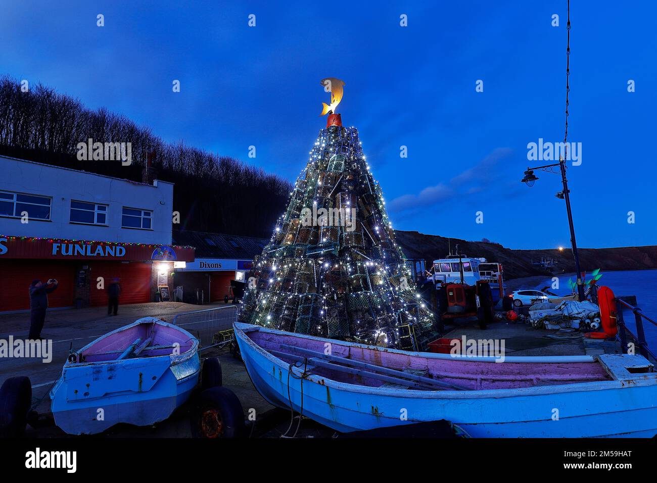 Weihnachtsbaum der fischergemeinde -Fotos und -Bildmaterial in hoher ...