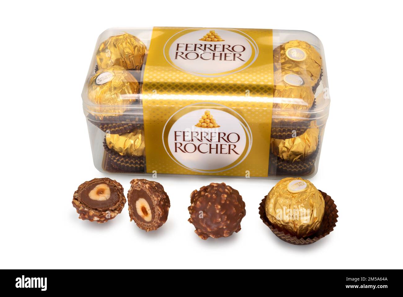 Ferrero rocher weihnachten Ausgeschnittene Stockfotos und -bilder - Alamy