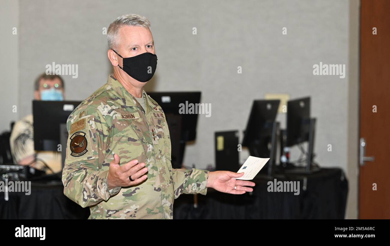 USA Generalleutnant James Jacobson, stellvertretender Befehlshaber der ...