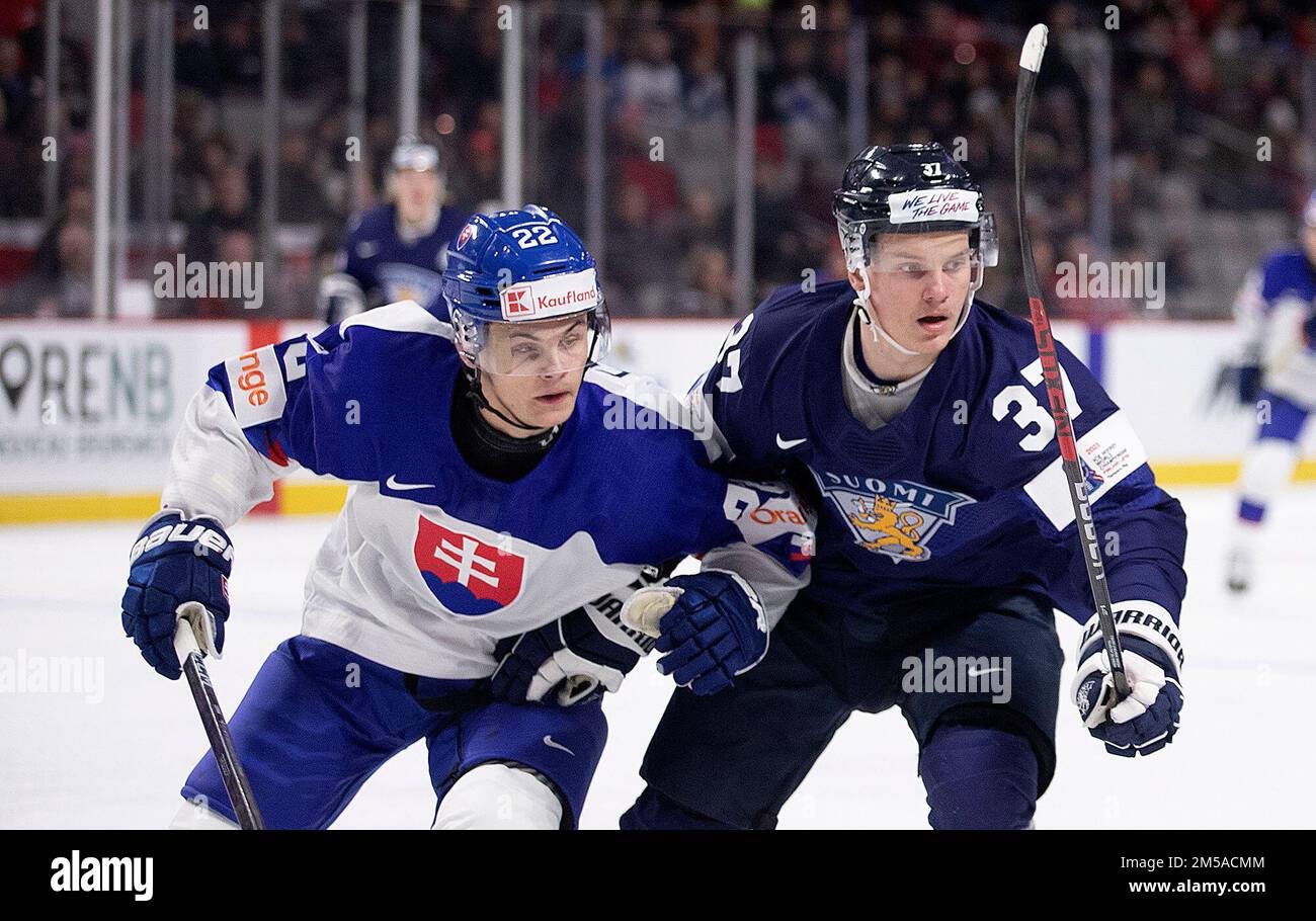 27. Dezember 2022, Moncton, NB, Kanada: Alex Ciernik aus der Slowakei ...