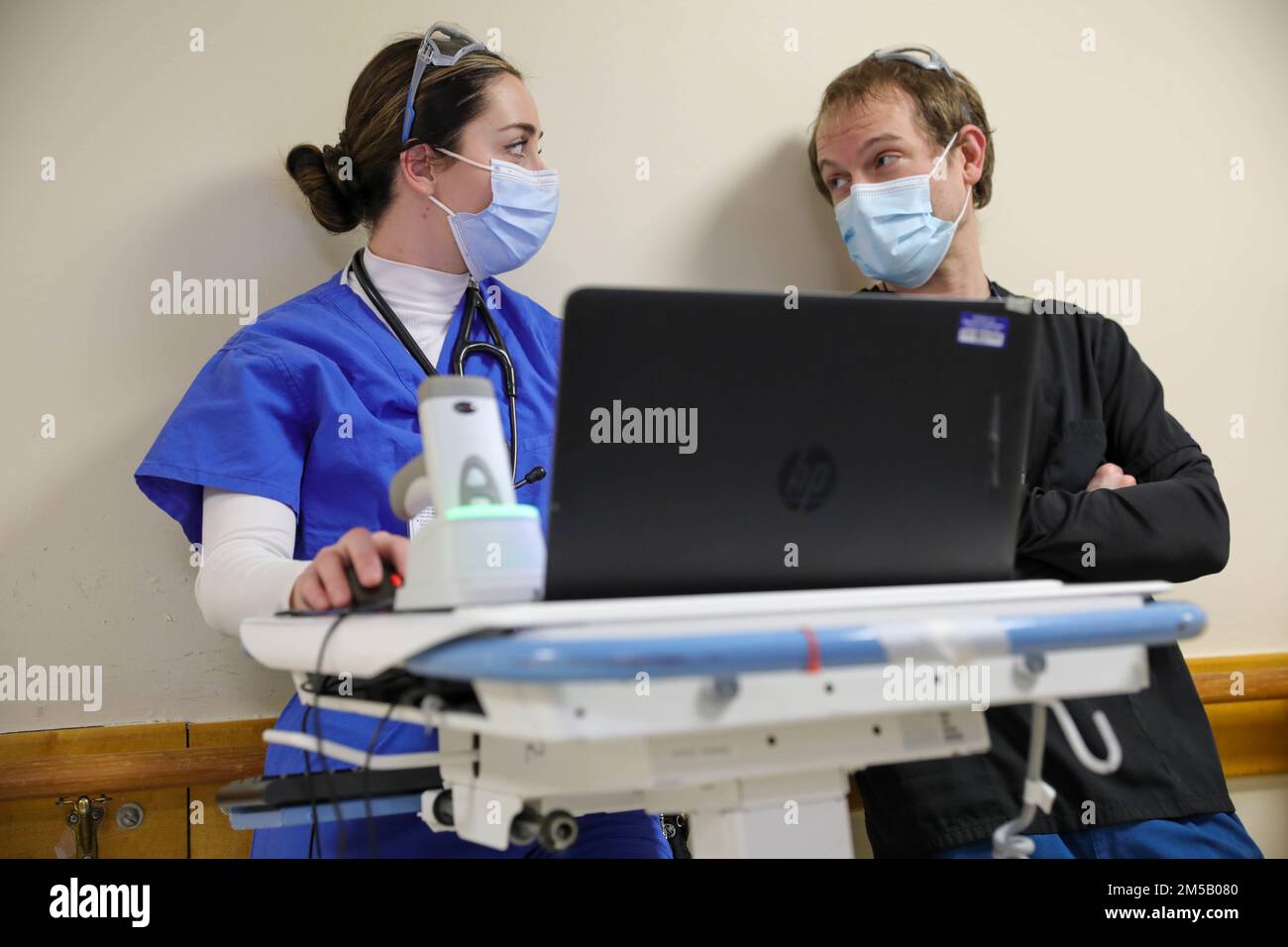 BROCKTON, Mass. – USA Air Force 2. LT. Savannah Beard, Left, eine ...