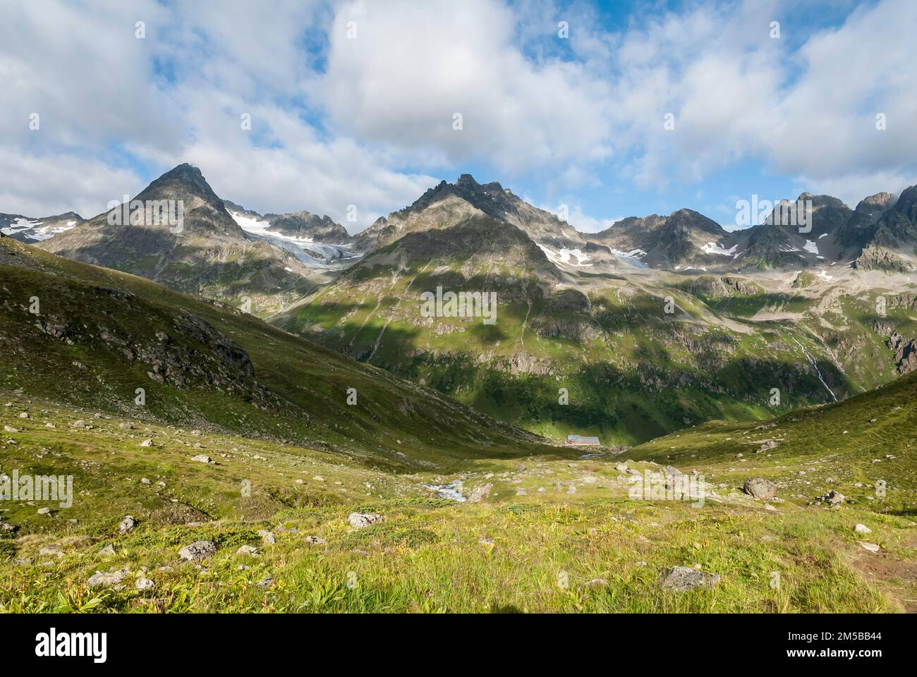 Das Bild ist vom deutschen Alpenclub DAV Sektion Schwaben, der Jamtal ...