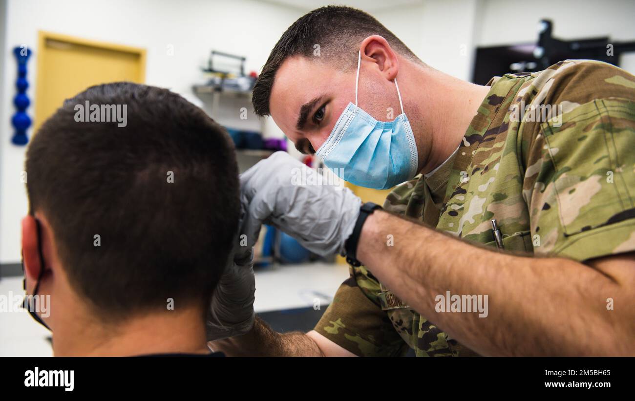 USA Air Force Staff Sgt. Trevor Harding, 379. Expeditionary Operational ...