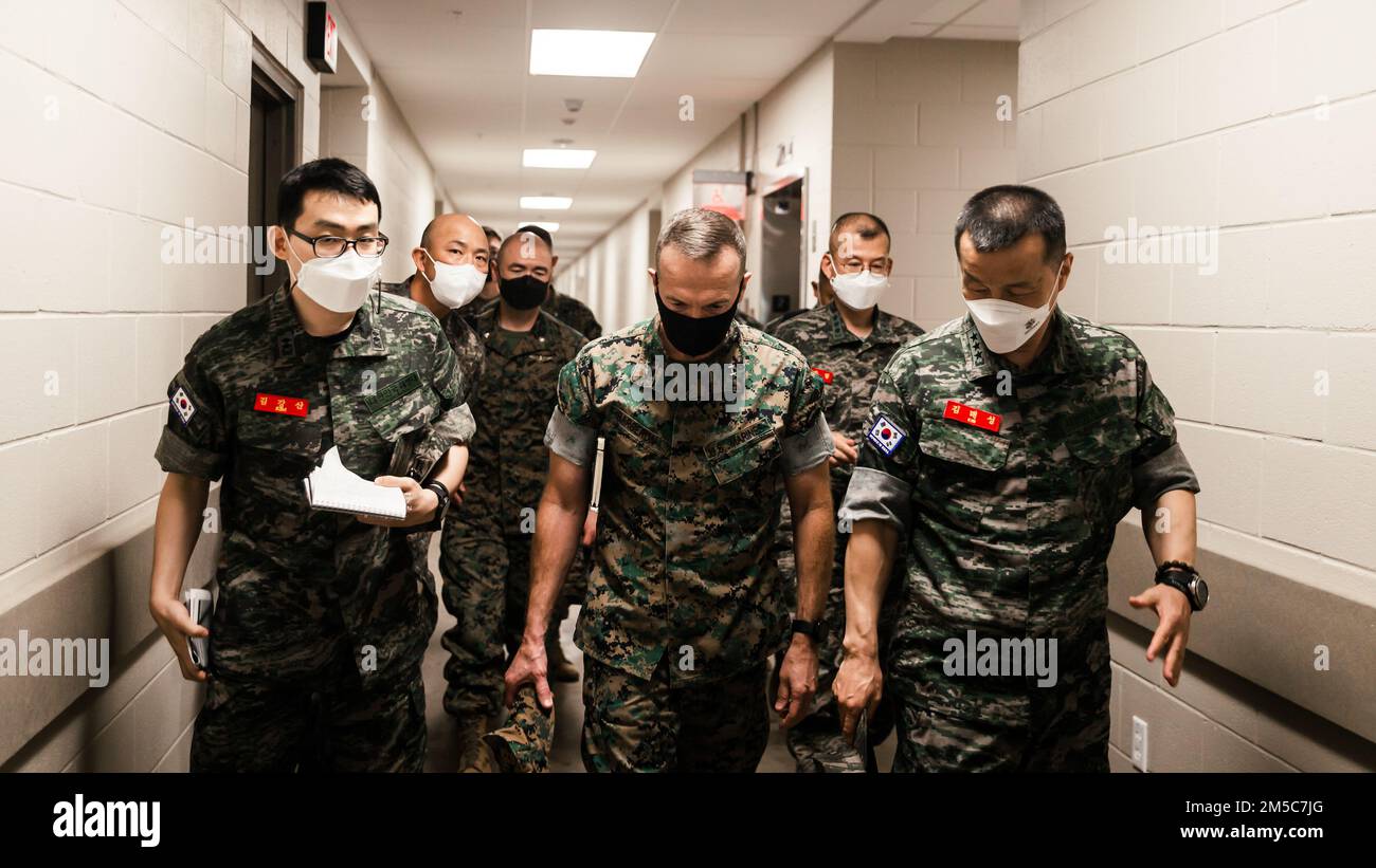 USA Marinekorps Generalmajor Jay M. Bargeron, Zentrum, 3D. Marinekorps ...