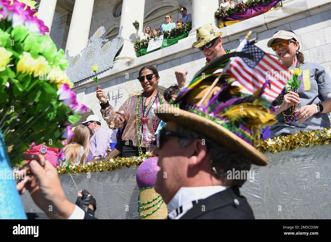 USA Air Force Oberst William Hunter, 81. Training Wing Commander, seine ...