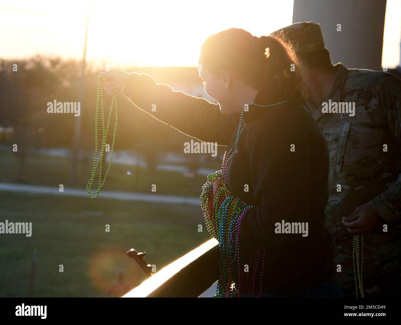 USA Air Force Airman 1. Class Emily Marshall, Student der 335. Training ...