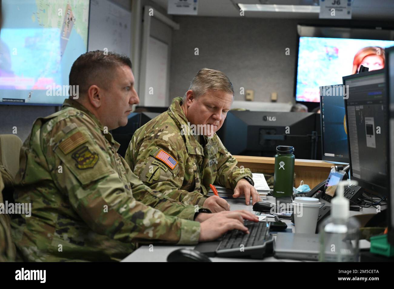 Colorado National Guard, Joint Staff, Joint Operation Center Operator U.S. Army Sgt. 1. Klasse ...