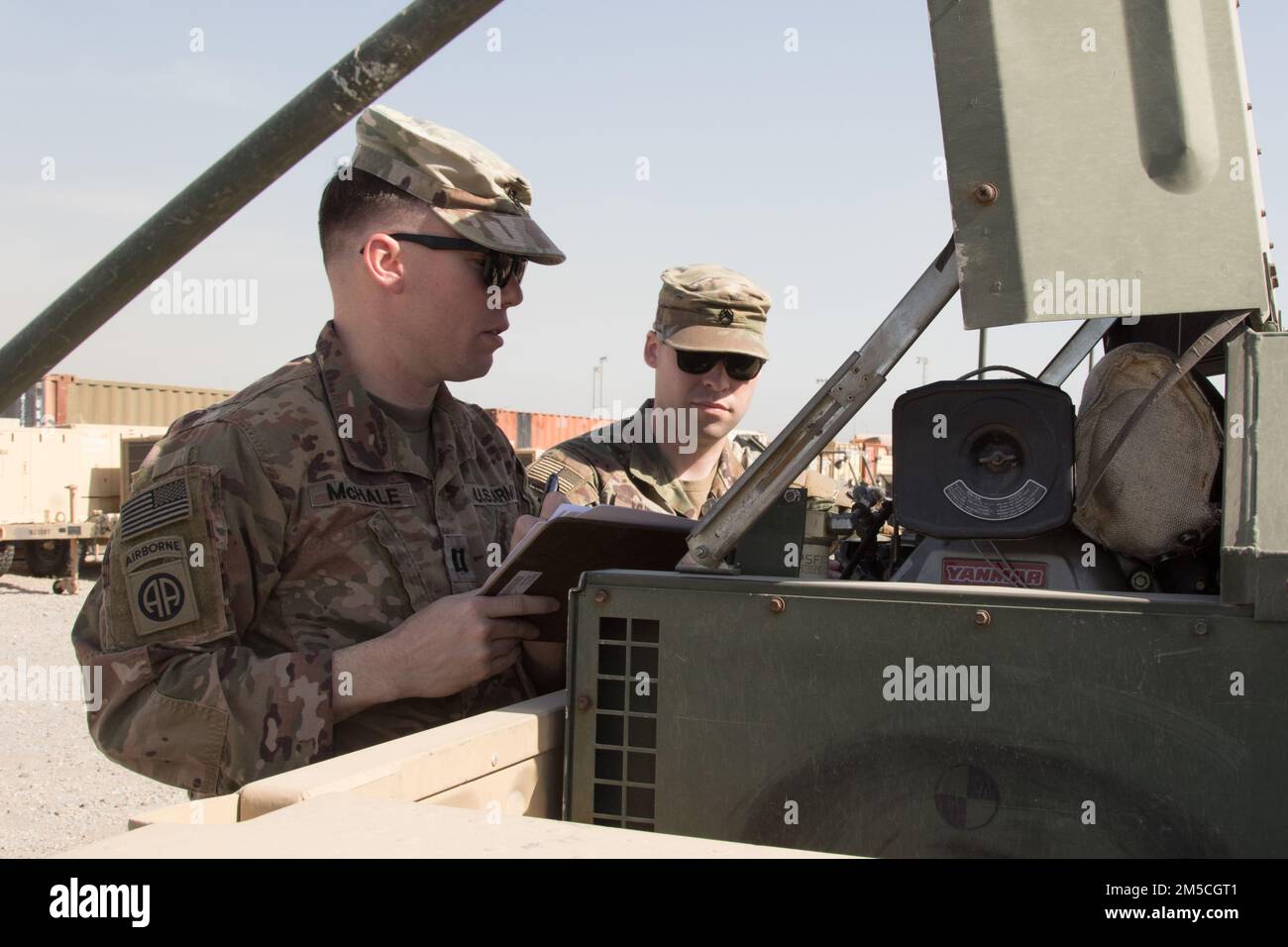 Capt. Casey P. McHale, Commander of Headquarters and Headquarters ...