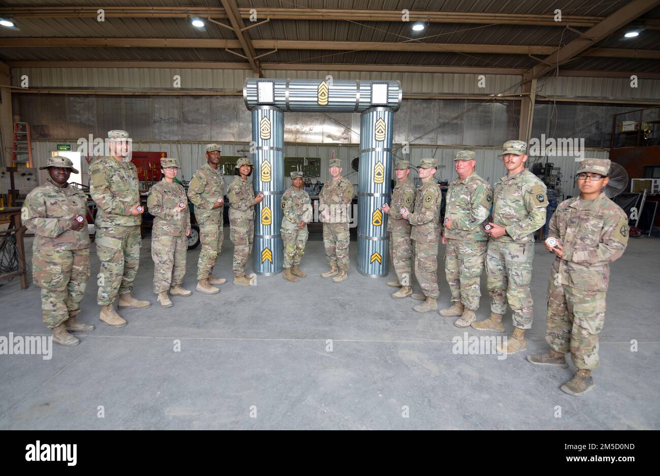 Nco induction ceremony backbone of the army -Fotos und -Bildmaterial in ...