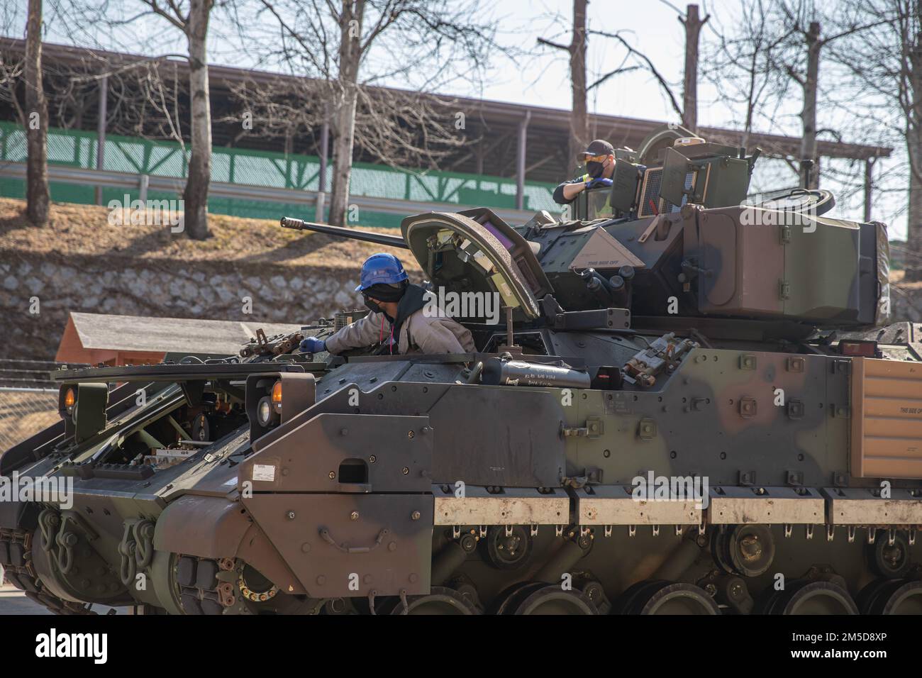Eine Abteilung des Militärs, die der 403. Army Field Support Brigade ...
