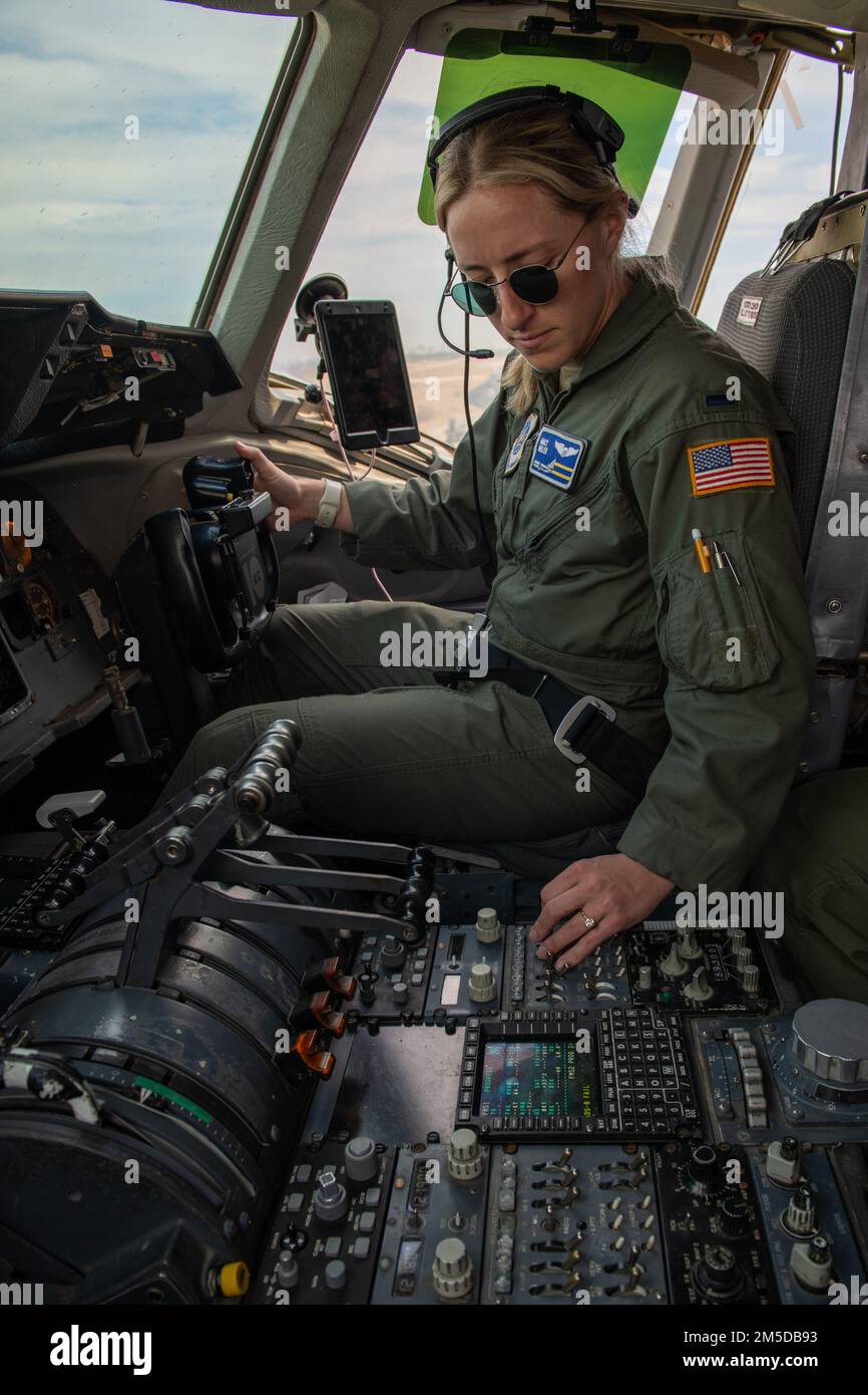 USA Air Force 1. LT. Macy Miller, 6. Air Tanken Squadron KC-10 Pilot ...