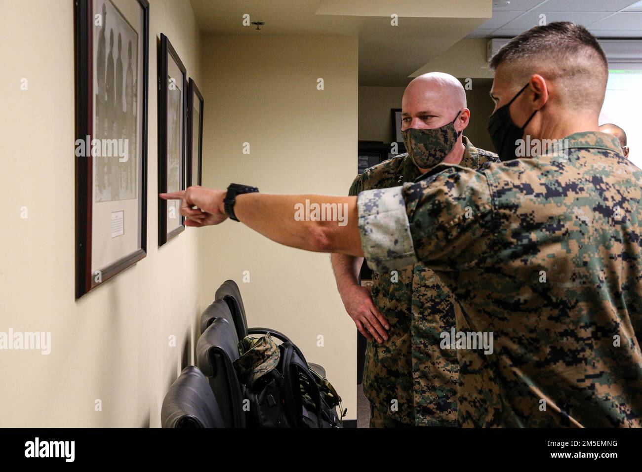 USA Marinekorps, Generalmajor David J. Bligh, Staff Richter Advocate ...