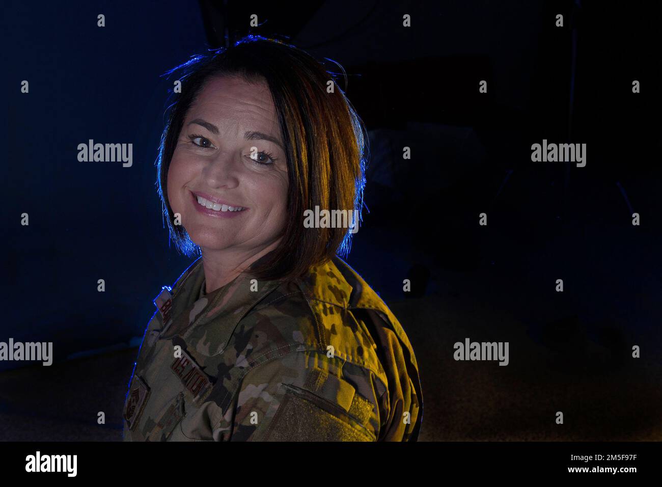 Chief Master Sgt. Kelly Bongiovi ist der Kommandochef der Luftwaffe ...