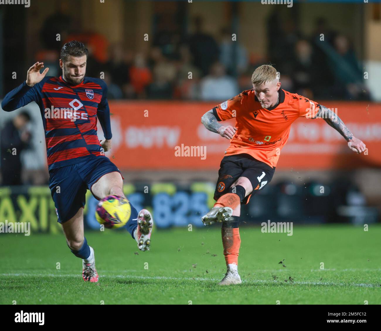 28. Dezember 2022; Tannadice Park, Dundee, Schottland: Scottish ...