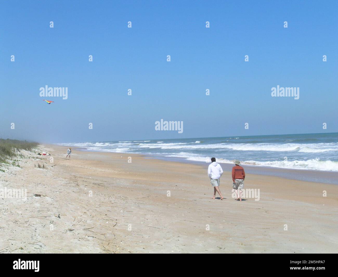 A1A Scenic and Historic Coastal Byway - ruhiger Moment am Guana Beach ...