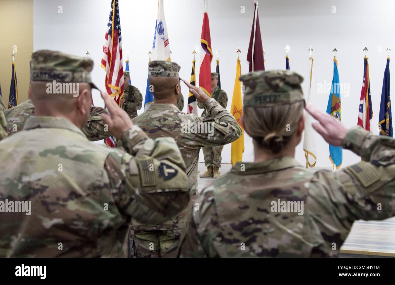 Generalleutnant Ronald P. Clark, kommandierender General, USA Army ...