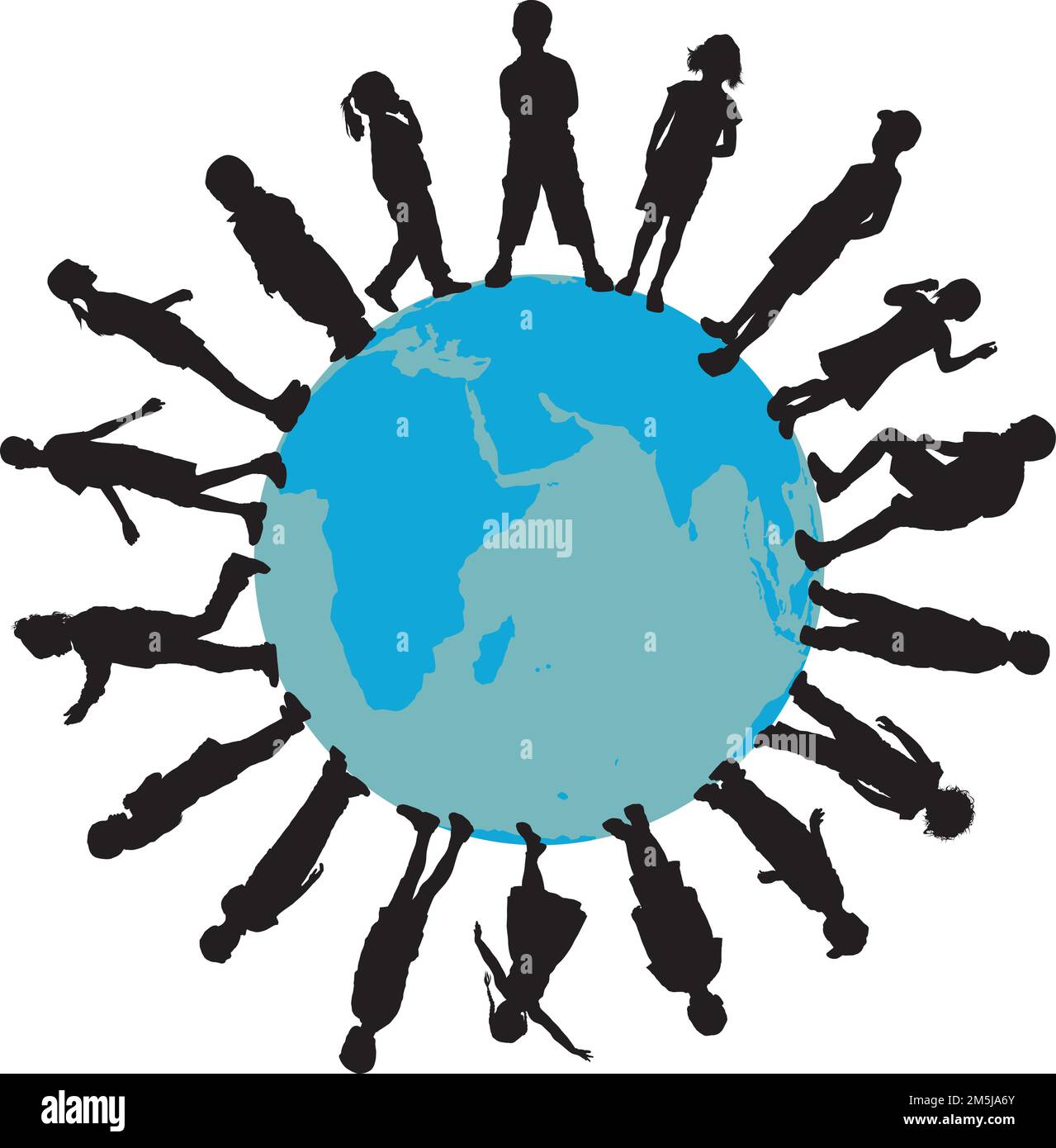 Weltkarte kinder Stock-Vektorgrafiken kaufen - Alamy