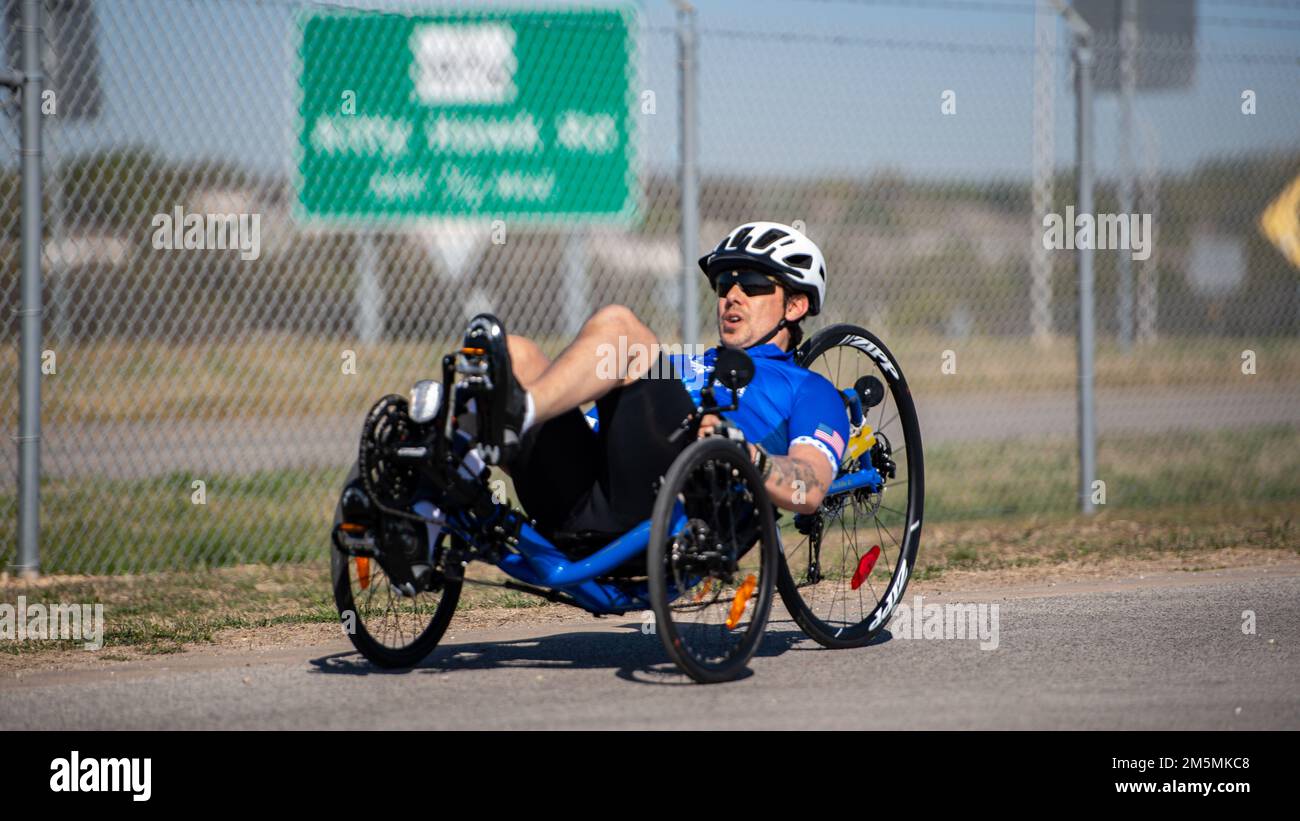 USA Air Force Ret. Tech. Sergeant Eric Heideman, ein Air Force Wunded ...