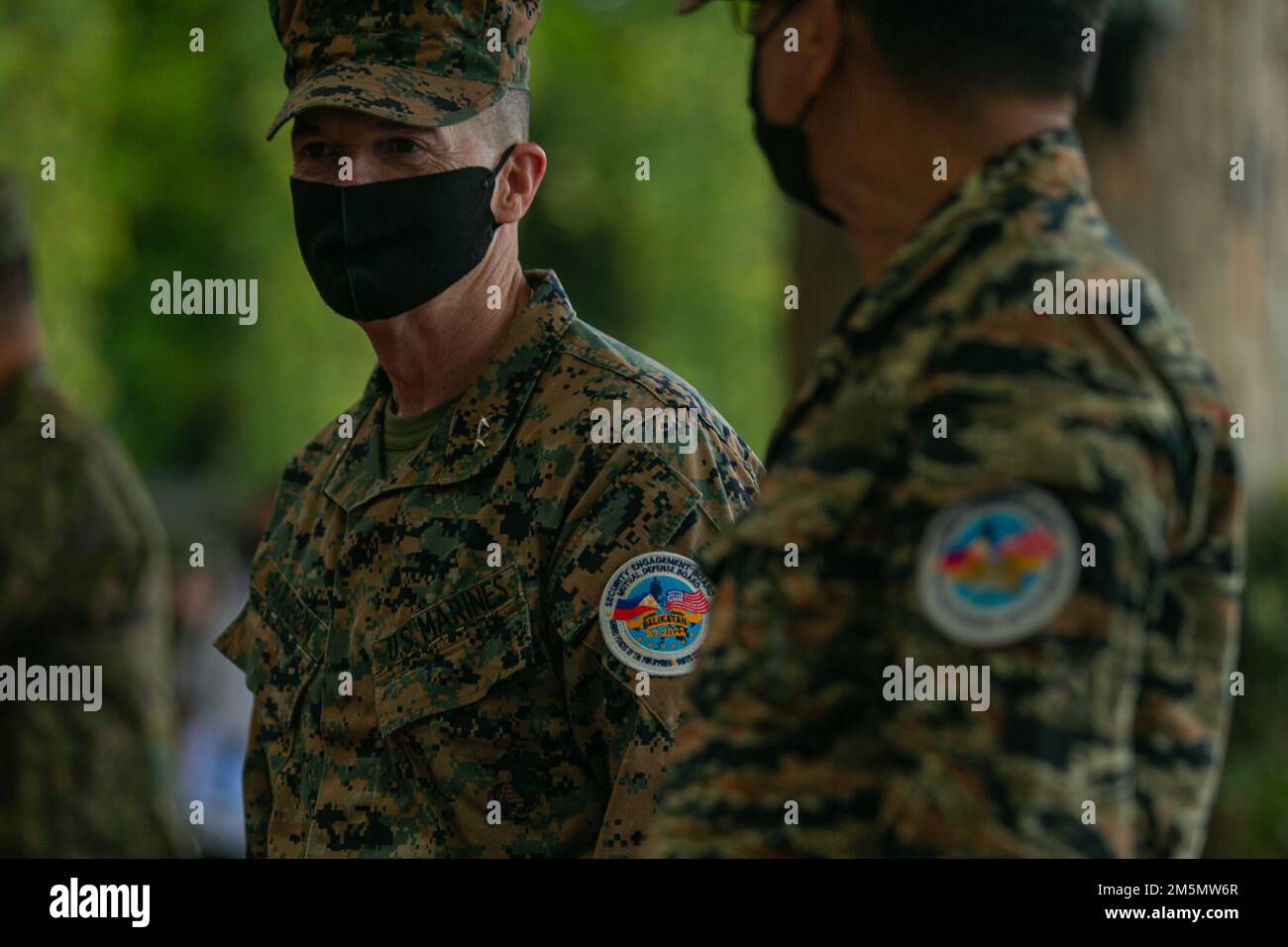 USA Marinekorps, Generalmajor Jay Bargeron, USA Übungsdirektor und ...
