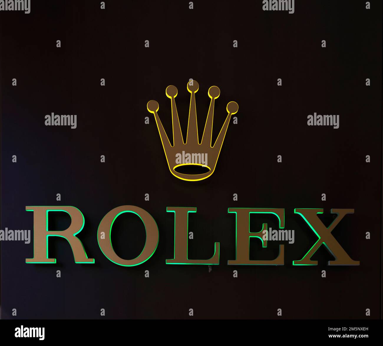 Rolex logo -Fotos und -Bildmaterial in hoher Auflösung – Alamy
