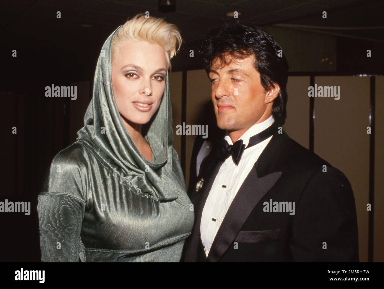 Brigitte Nielsen E Sylvester Stallone