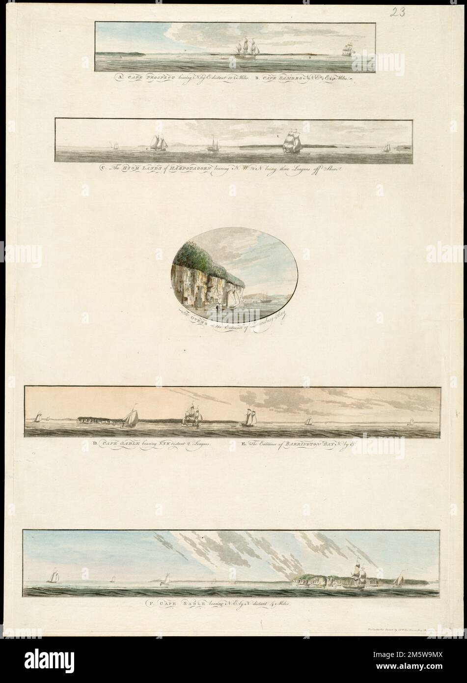 Cape Prospect Bearing N: By E: Distant 10 1/2 miles : Cape Sambro ...