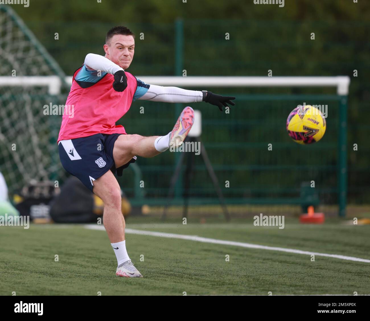 31. Dezember 2022: Whitton Park, Dundee, Schottland: Scottish ...