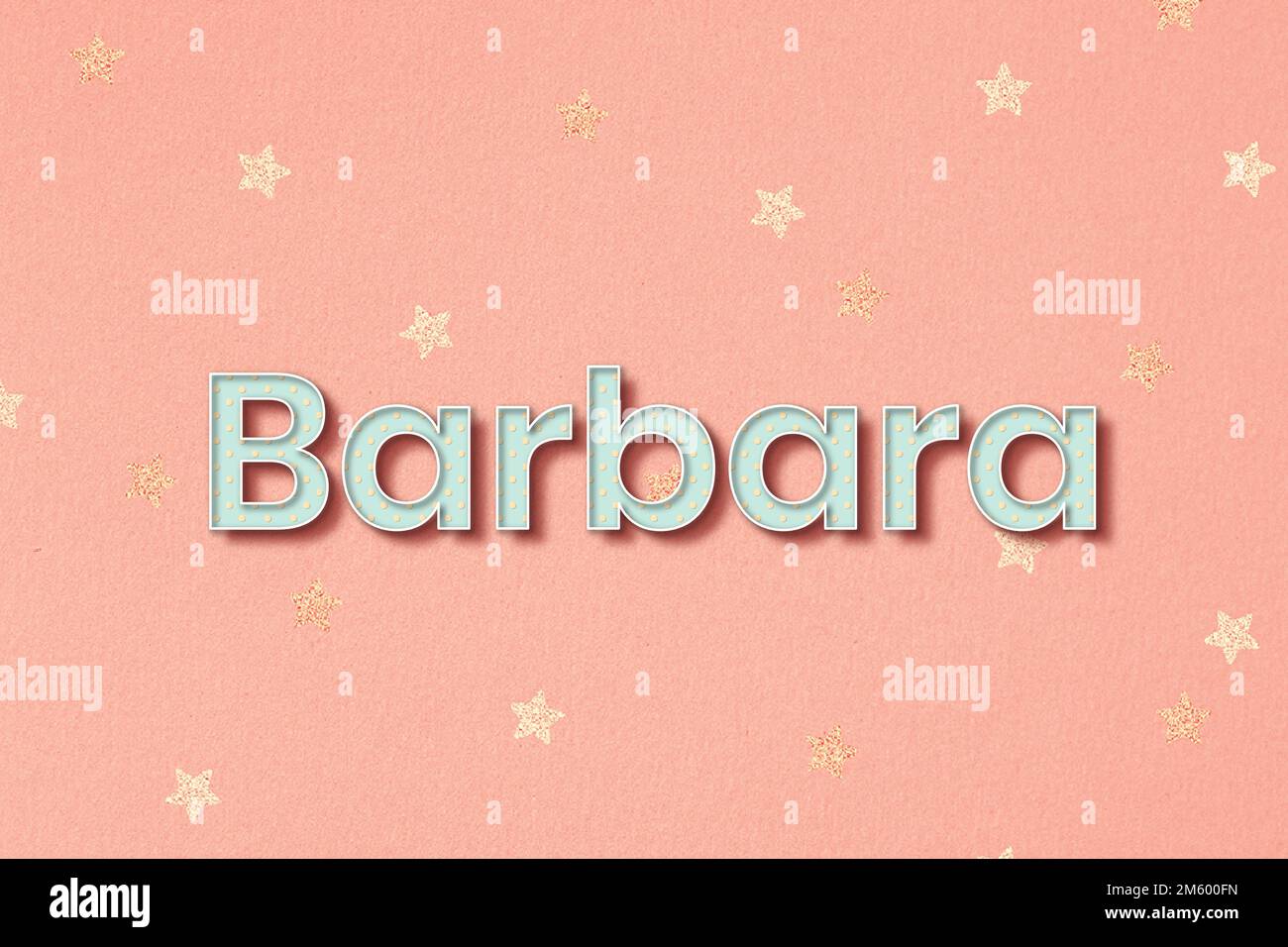 Barbara typografie -Fotos und -Bildmaterial in hoher Auflösung – Alamy