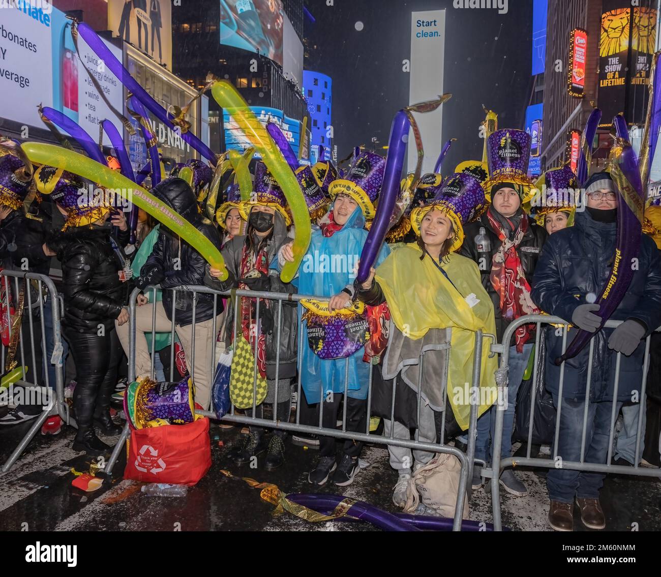 Times square silvester ball drop countdown feier -Fotos und ...
