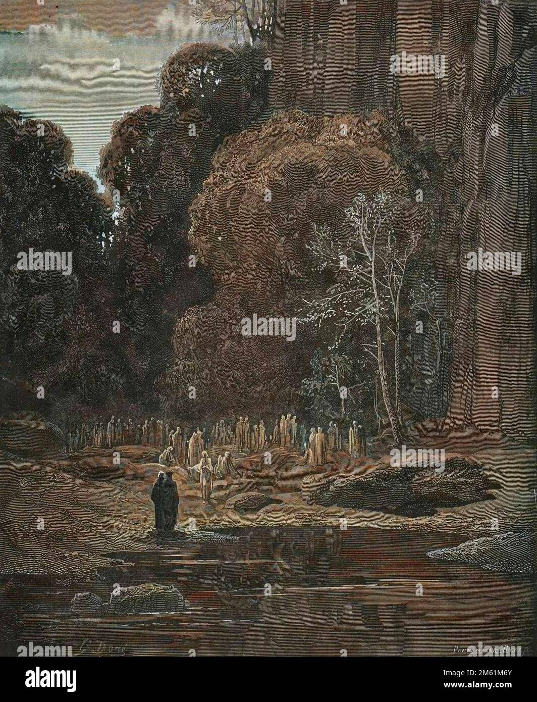 Die göttliche Komödie von Dante Alighieri , Purgatorio, Canto 5 : die ...