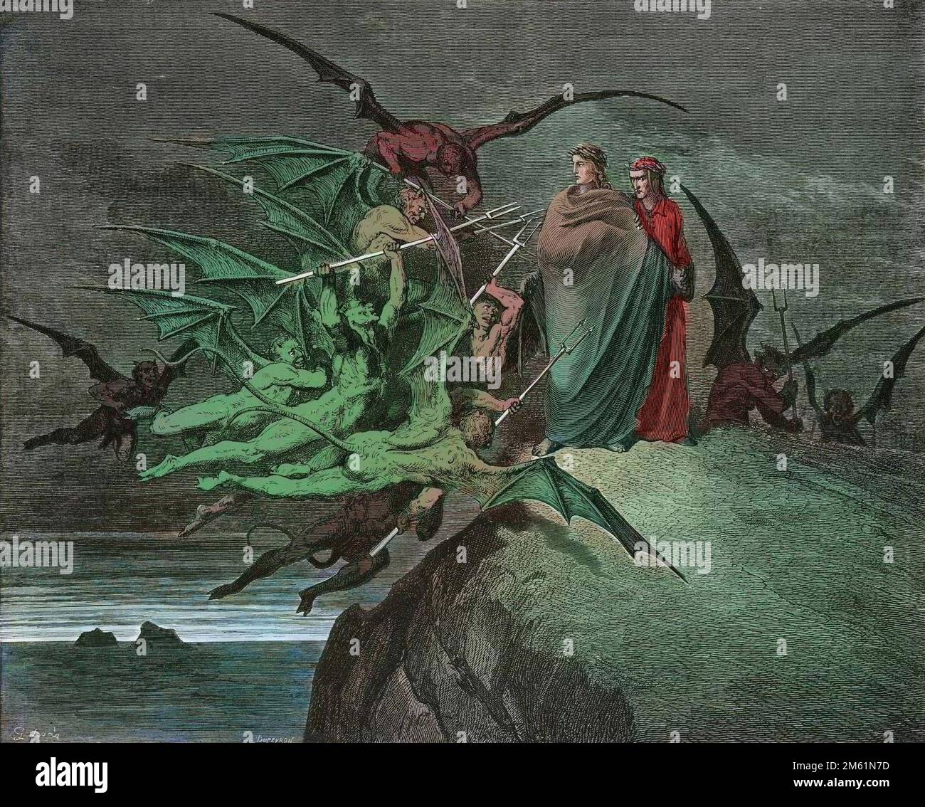 Gustave doré dante e virgilio -Fotos und -Bildmaterial in hoher ...