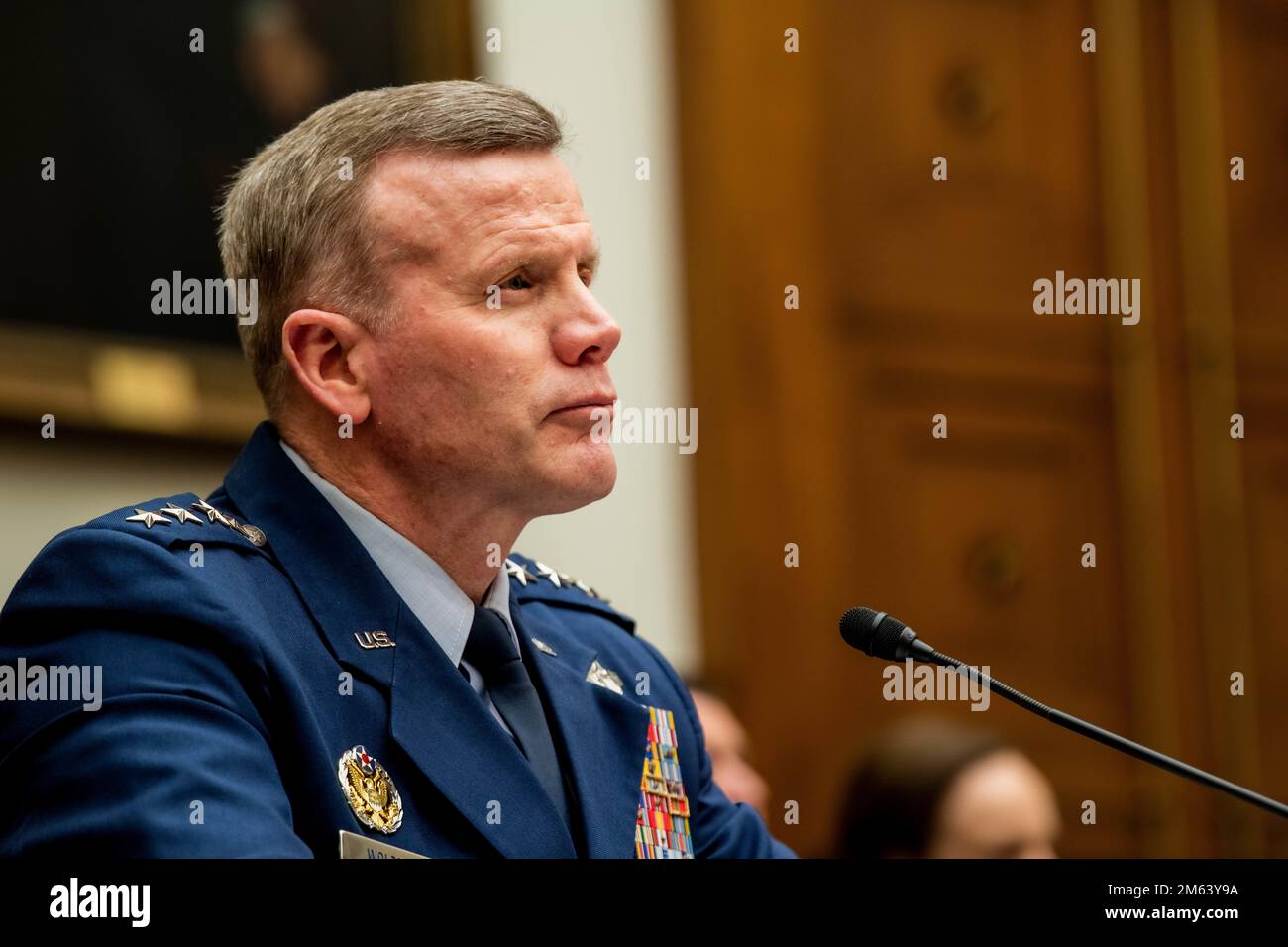 General der Luftwaffe Tod D. Wolters, Commander, USA Das europäische ...