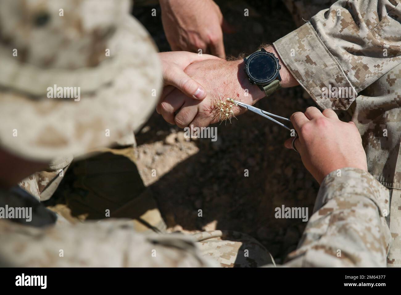 USA Navy Hospital Corpsman 3. Klasse Ray Gibson, ein Einheimischer aus ...