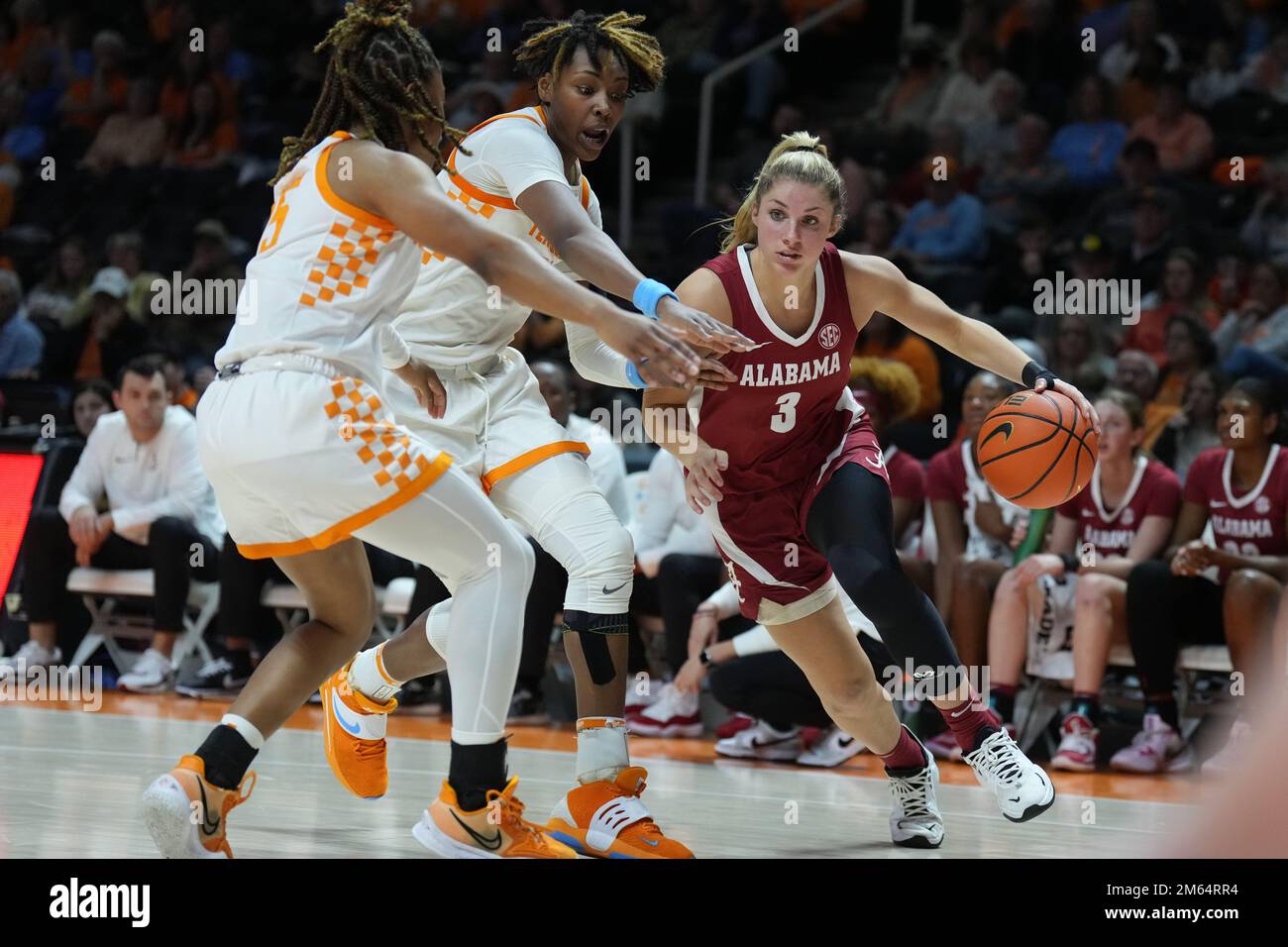1. Januar 2023: Sarah Ashlee Barker Nr. 3 der Alabama Crimson Tide ...
