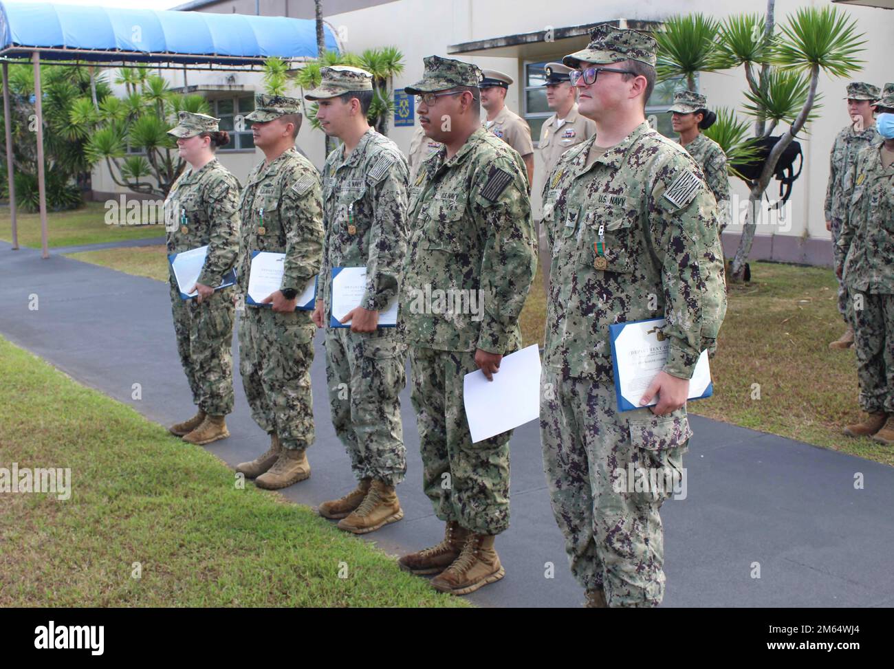 MARINESTÜTZPUNKT GUAM (1. APRIL 2022) – USA Der Befehlshaber des ...