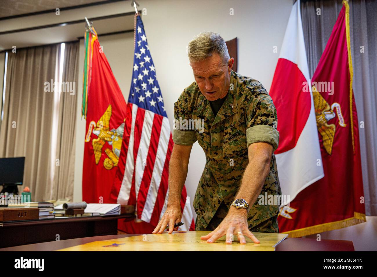 USA General William J. Bowers, Marine Corps Installations Pacific ...