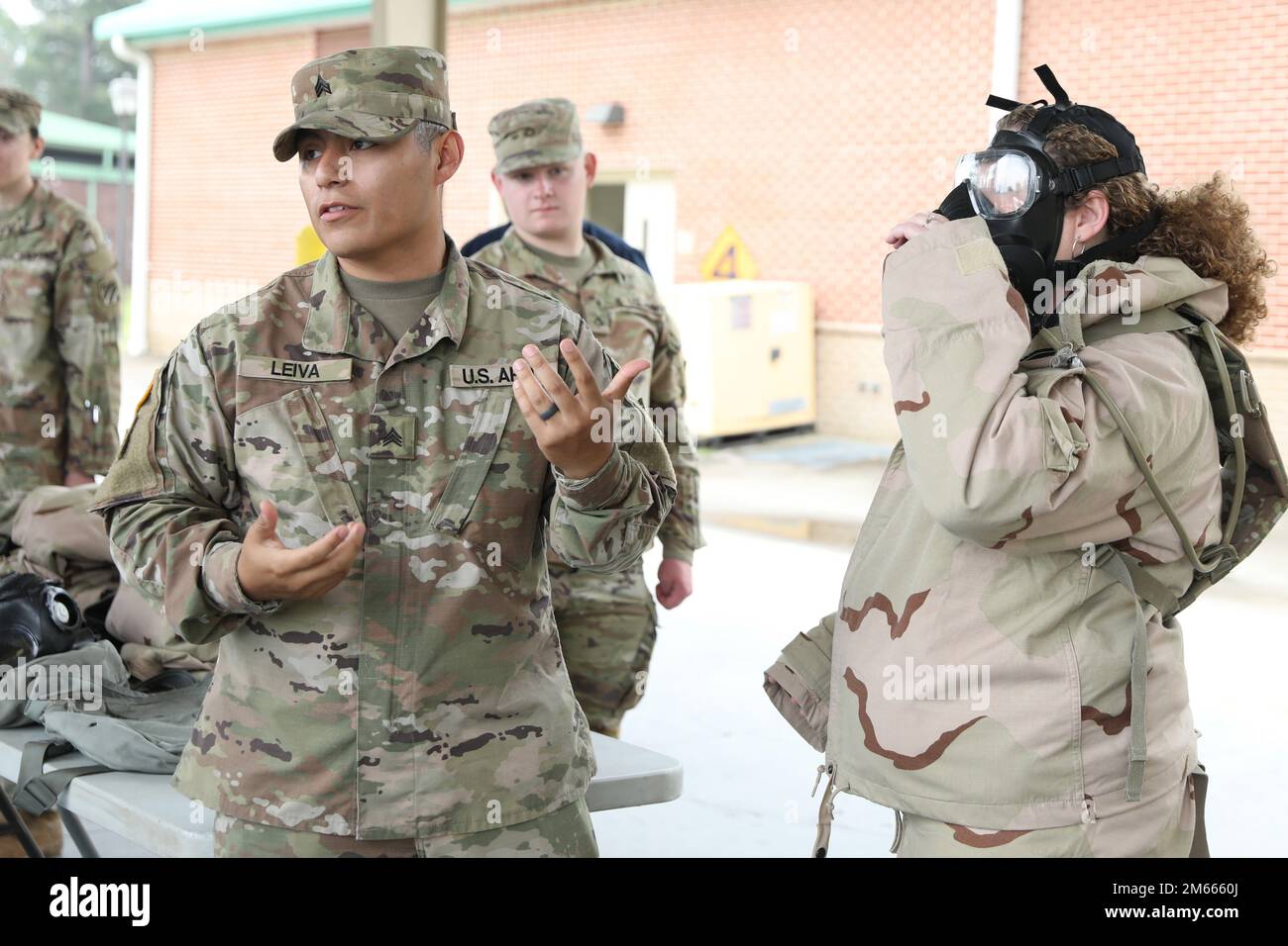 USA Army Sgt. Manuel Leiva, Chemical Biological Radiological Nuclear ...
