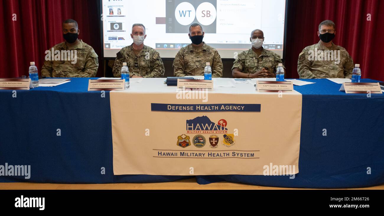 Oberst Anthony King, Direktor, Desmond Doss Hospital Clinic, USA ...