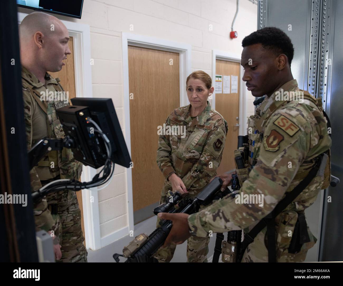 USA Air Force Staff Sergeant Kevin Mitchell, 422D. Staffel der ...