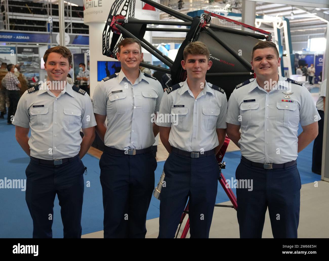 Von links nach rechts: Cadet 1. Class Adam Masters, Cadent 1. Class ...