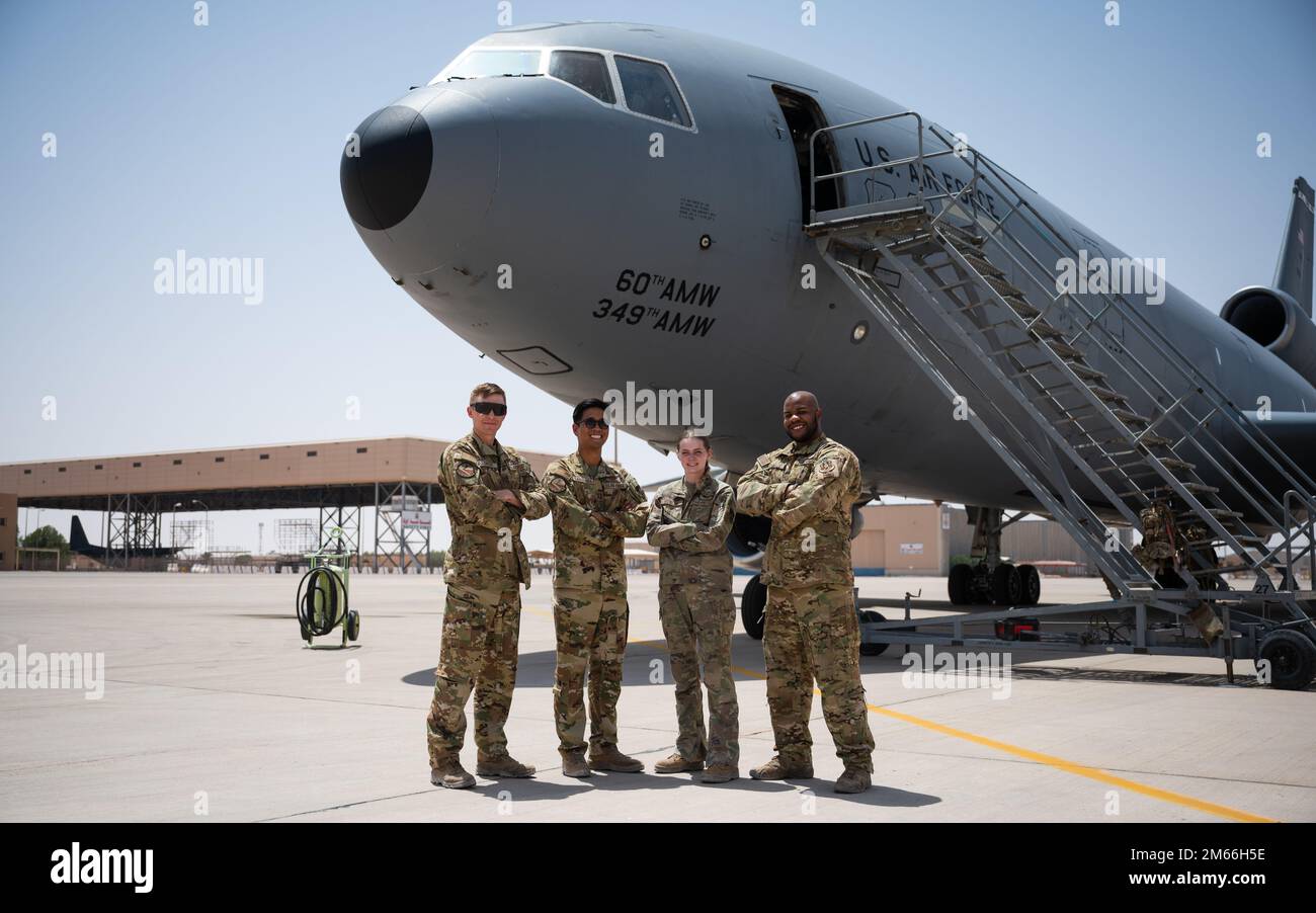 USA Air Force Captain Gavin Owens 908. Expeditionary Air Tanken ...
