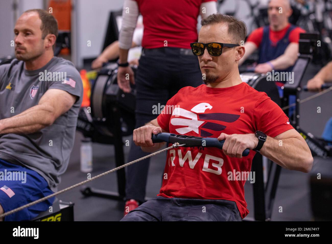 US-Rentner Army Staff Sgt. Michael Murphy, ein Invictus Game-Teilnehmer ...