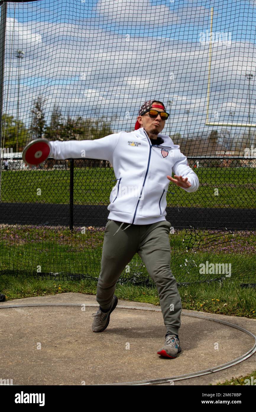 USA Army pensionierter Staff Sergeant Michael Murphy ein Invictus Game ...