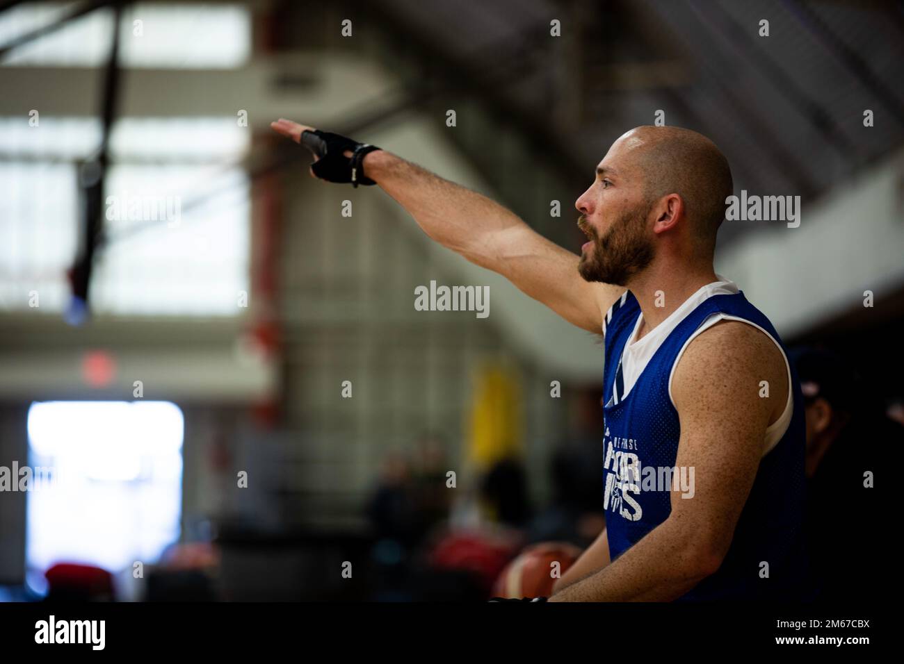 US-Rentner Staff Sgt. Shawn Runnells, Team U.S., trainiert für ...