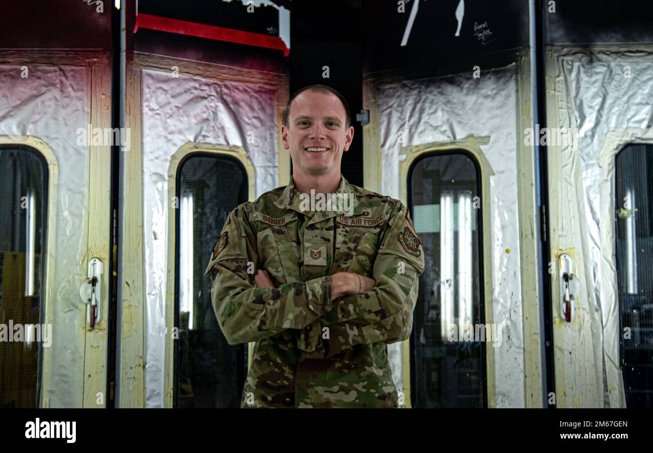USA Air Force Tech. Sergeant Kurtis Geiger, nicht kommissionierter ...